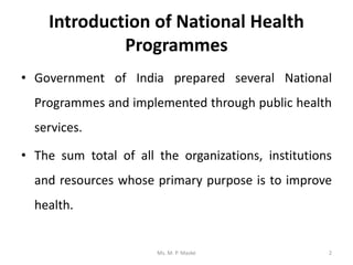 Introduction to health system | PDF