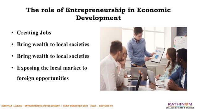 5. unit 1 - role of entrepreneurship | PPT