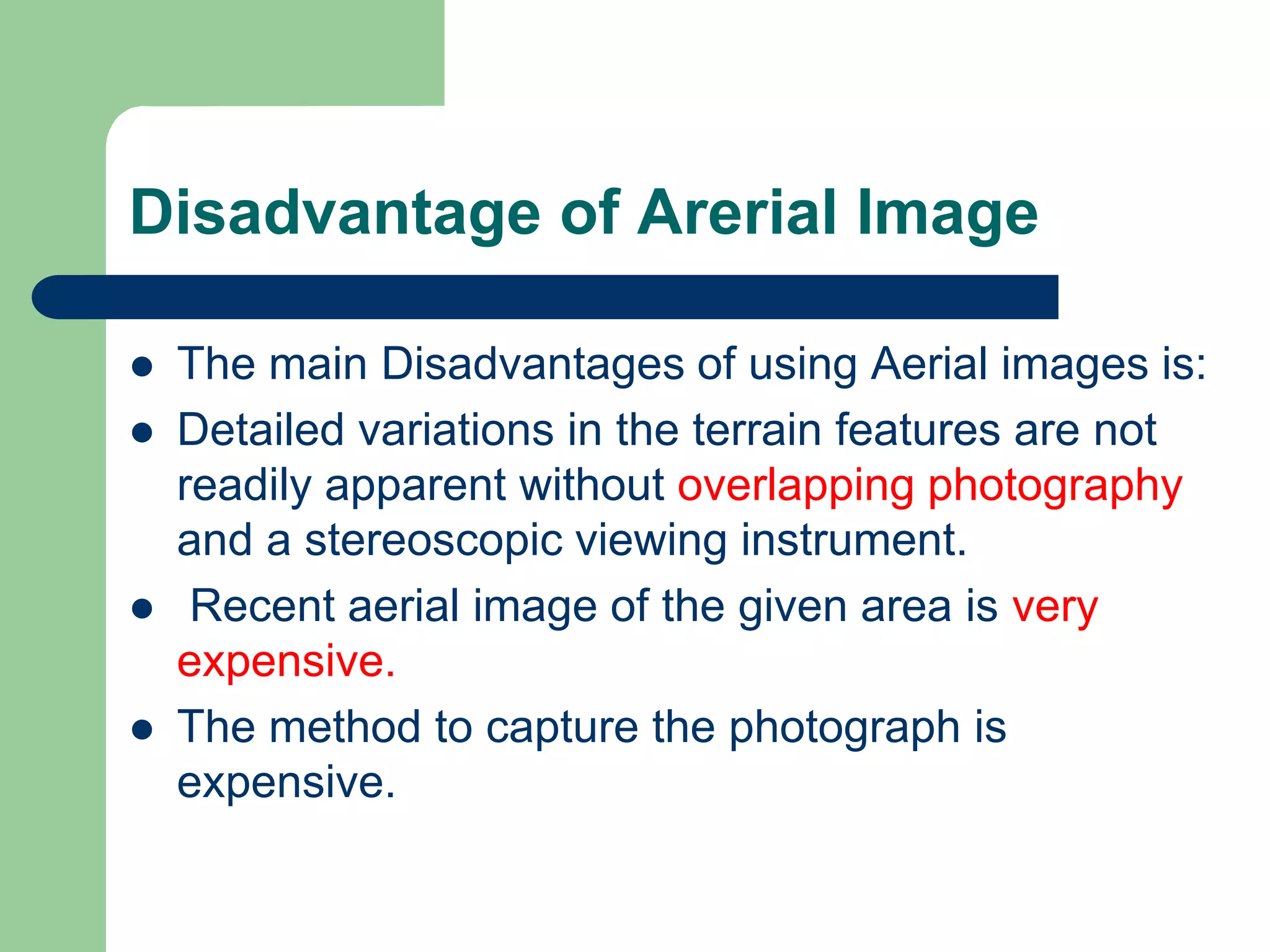 5. lecture 4 data capturing techniques - satellite and aerial images | PDF