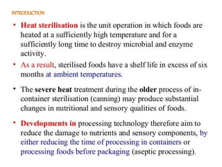 Heat sterilization | PPTX