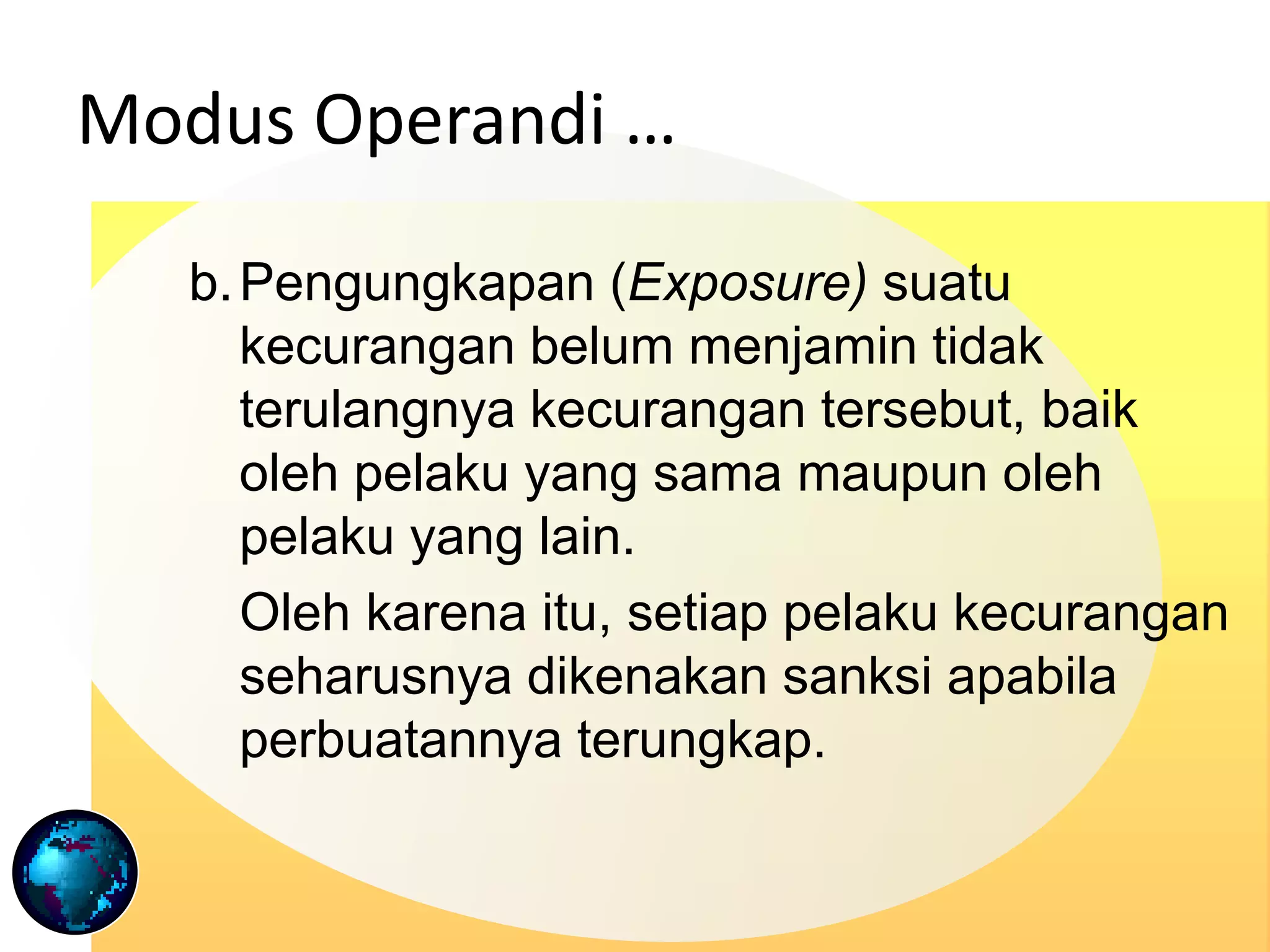 Modus Operandi dan Skenario Fraud _Training FRAUD RISK ASSESSMENT | PPTX
