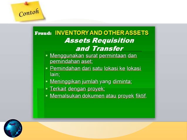 Modus Operandi dan Skenario Fraud _Training FRAUD RISK ASSESSMENT | PPT