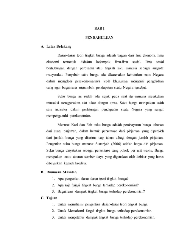 Dasar-dasar teori tingkat bunga.docx