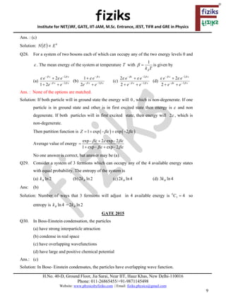 5.Thermodynamics and Statistical Physics_GATE.pdf | Physics | Science