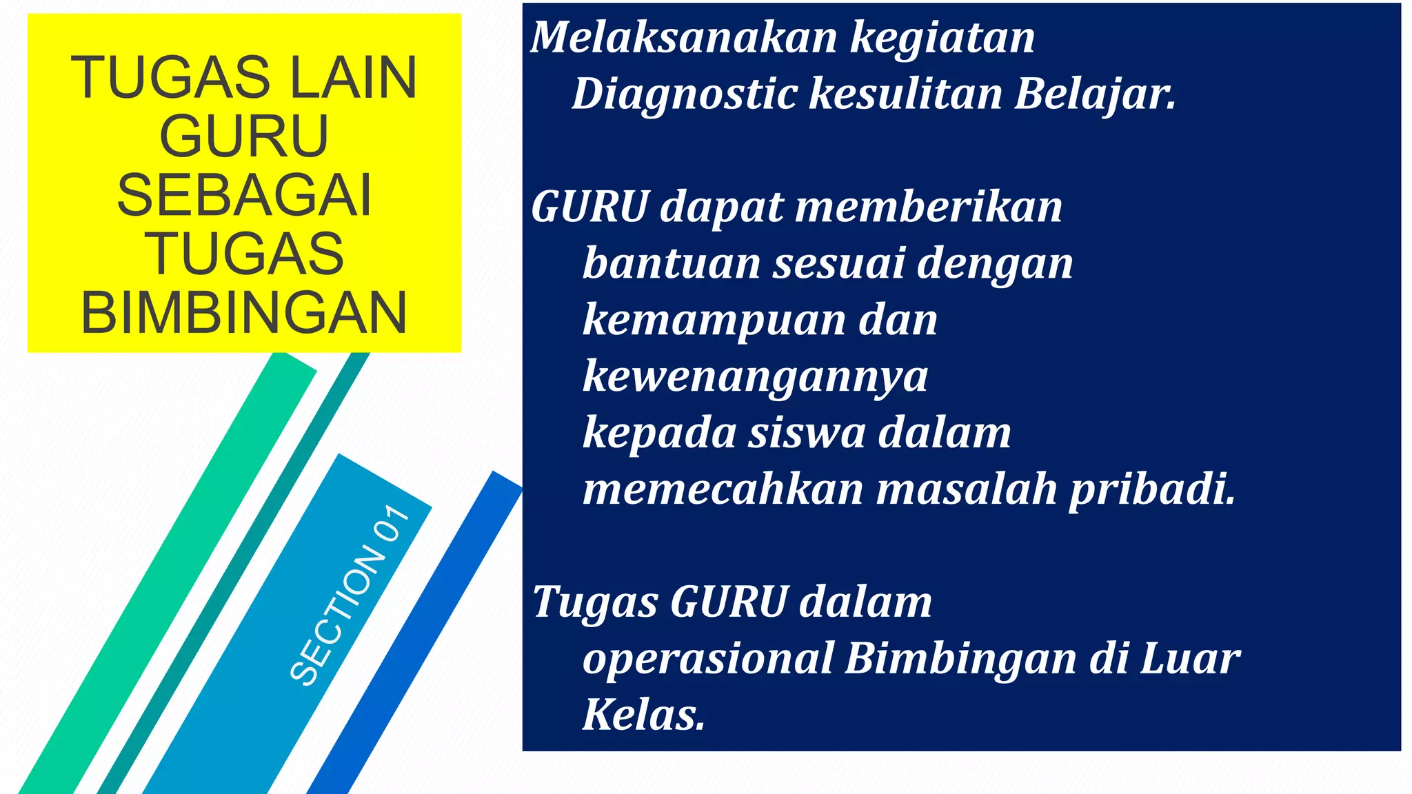 PERAN DAN TUGAS GURU | PPTX