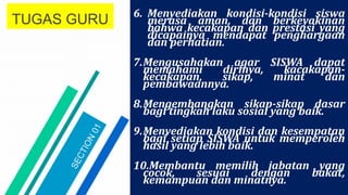 PERAN DAN TUGAS GURU | PPTX