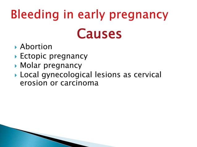 5.abnormal pregnancy.ppt | Pregnancy | Reproductive Health