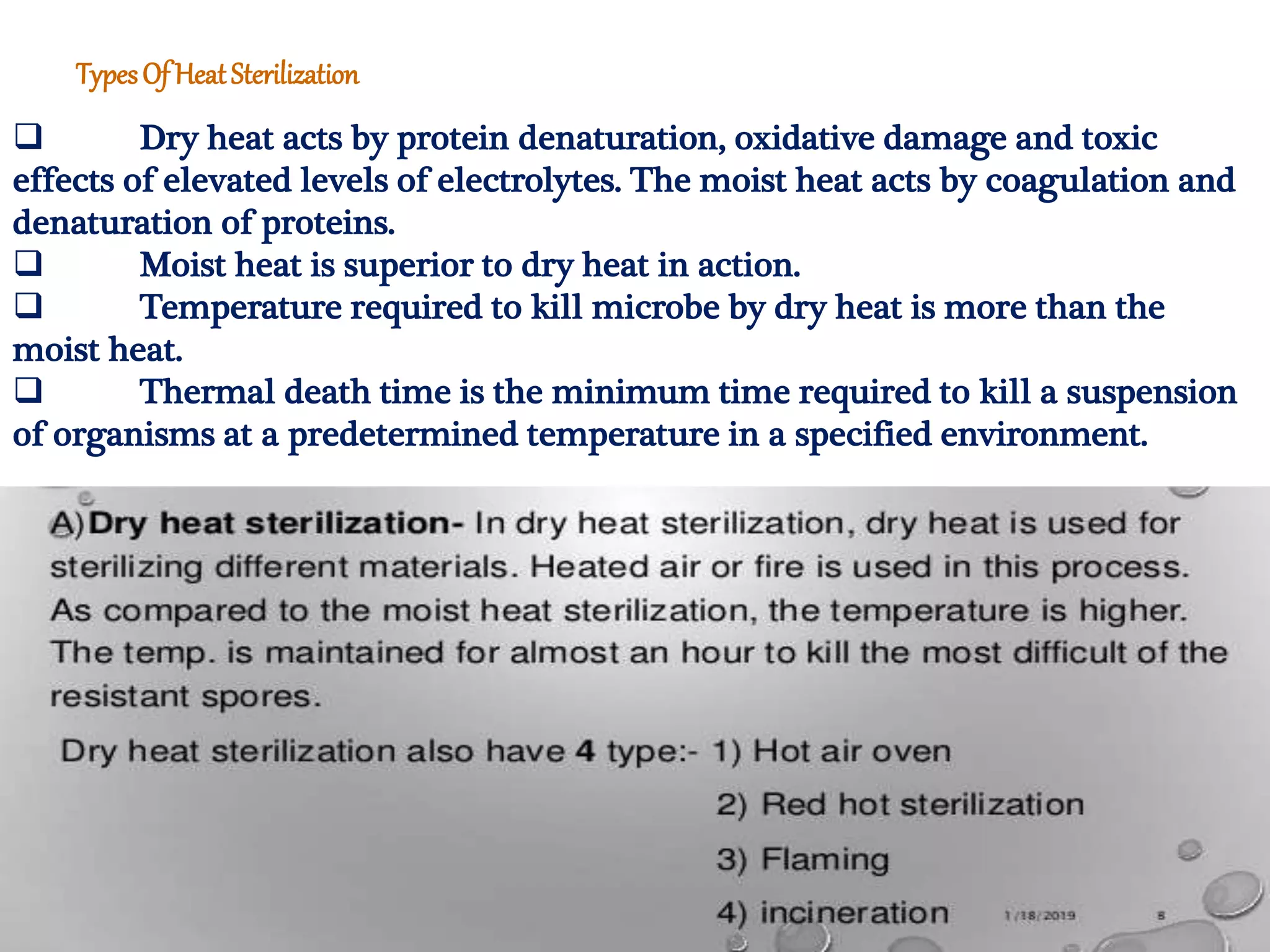 Heat Sterilization | PPTX