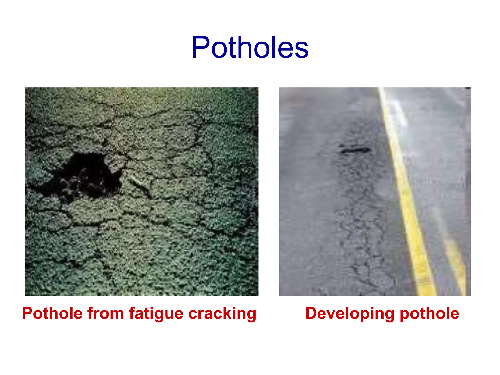 Failures in flexible and rigid pavement | PPTX