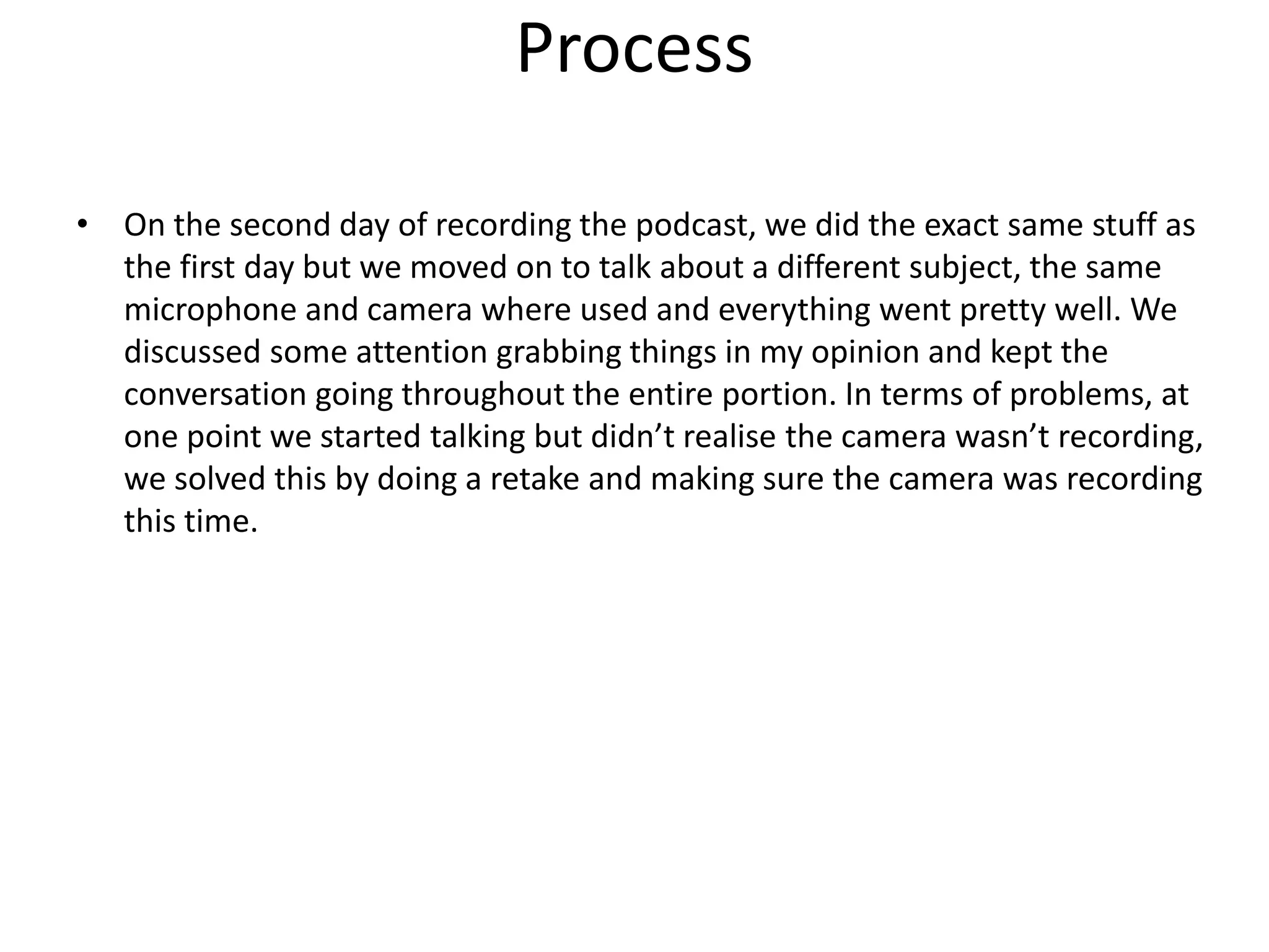 FMP Production reflection | PPT