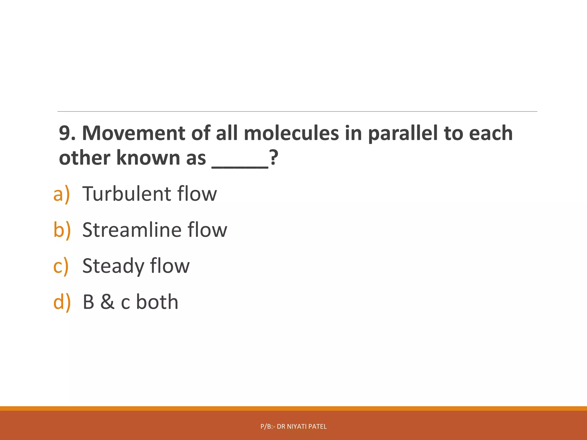 5. Fluid mechanics & hydrodynamics (Biomedical physicstx | PPTX