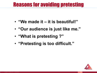 Pretesting of materials.ppt