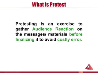 Pretesting of materials.ppt