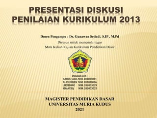 5. PPT TUGAS KELOMPOK 5 Penilaian k13 (5)(2).pptx