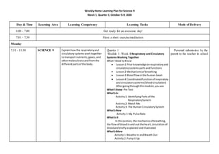 5. Weekly Home Learning Plan in Science.docx