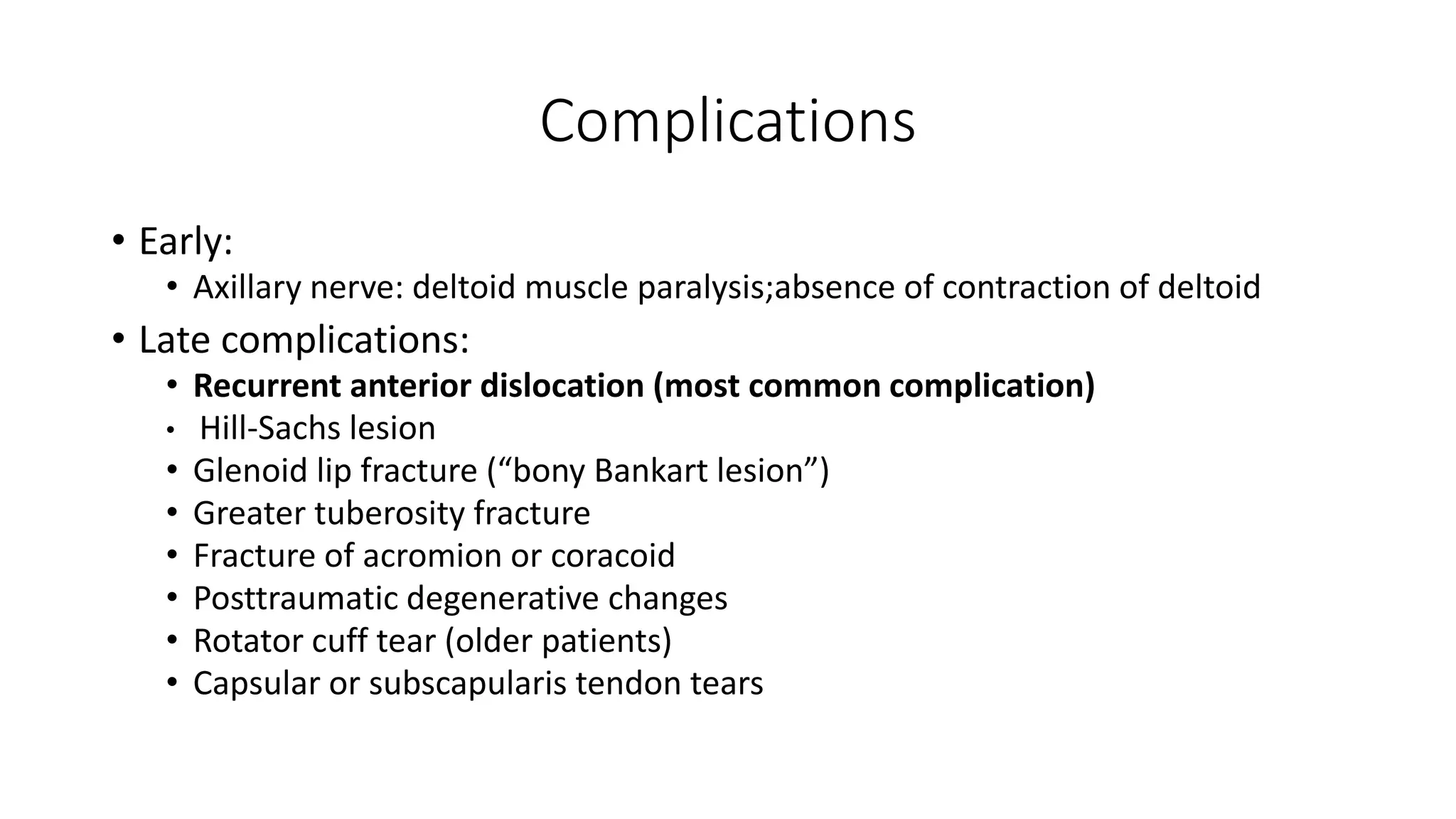 Common Dislocations and subluxations | PPTX
