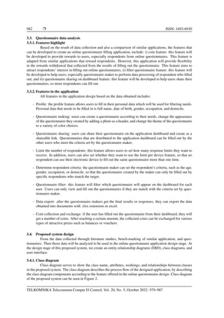 Model design to develop online web based questionnaire | PDF