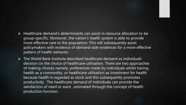 Determinants of Health Care Demand, Supply and.pptx