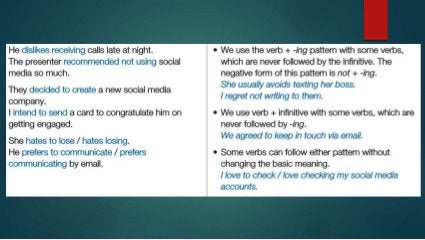 5. Verb patterns (-ing and infinitive).pptx