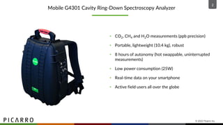 van Zwieten, Ruthger: Performance assessment of the mobile g4301 Cavity ...