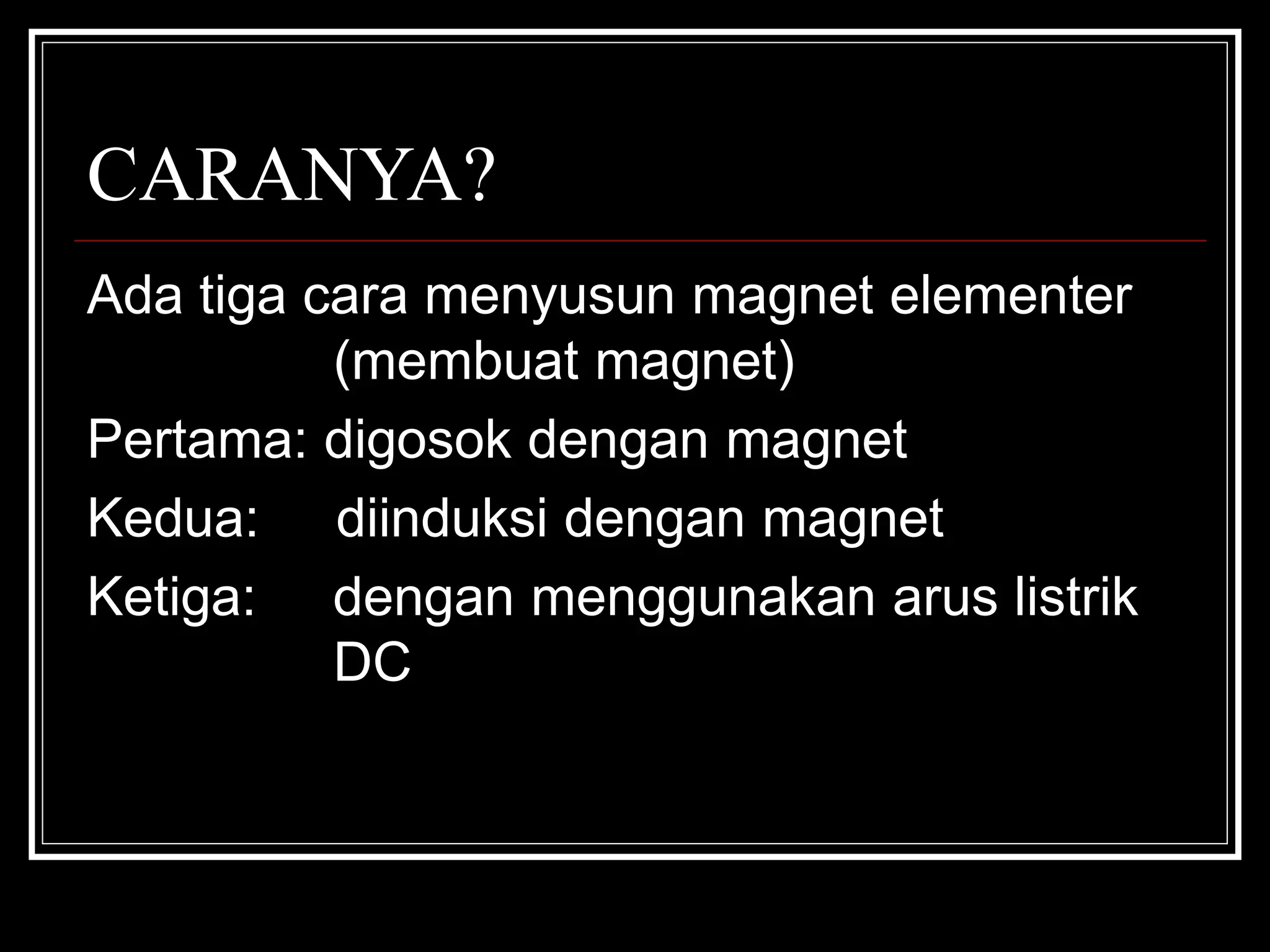 5.ppt magnet | PPT