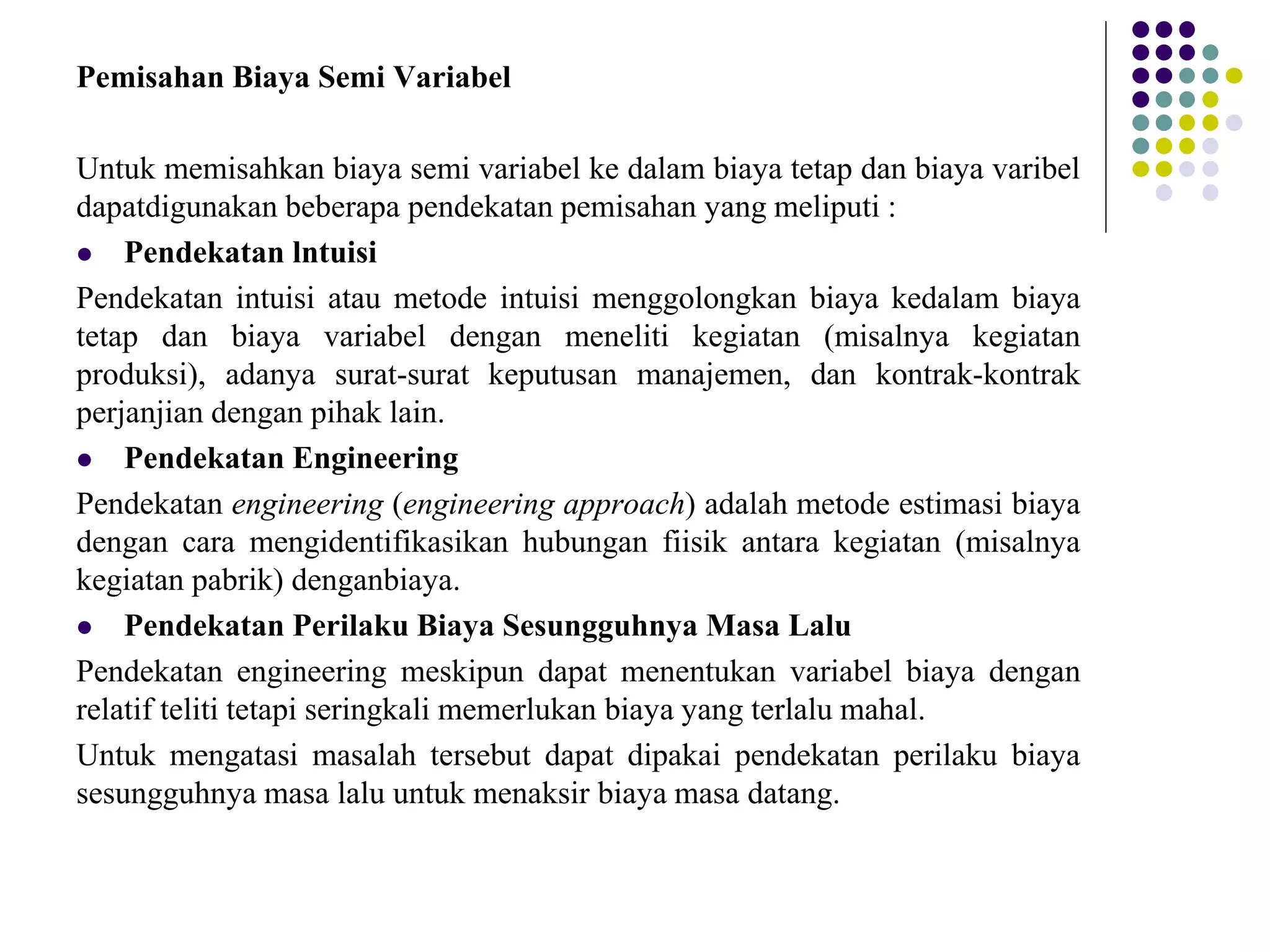 Perilaku Biaya dan Penggunaannya.pptx