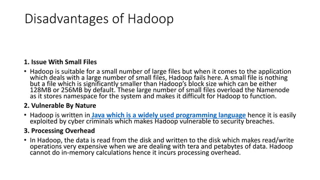 Big Data Analytics With Hadoop | PPTX | Internet | Computing