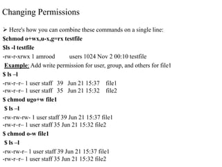 FILE PERMISSION OR ACCESS MODE | PPTX