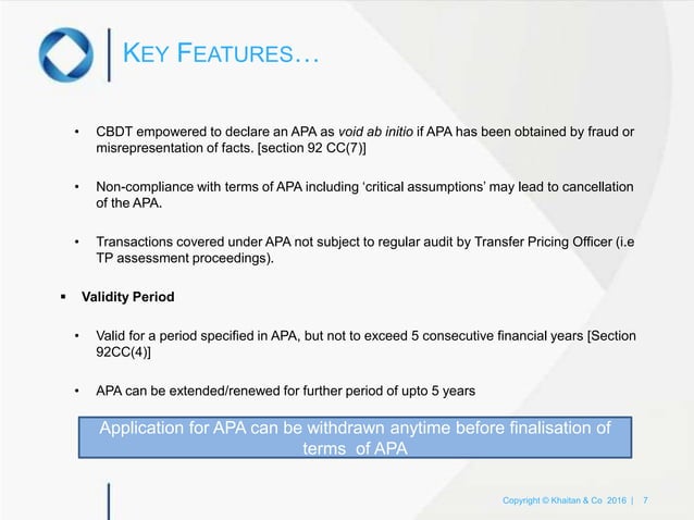 Presentation on Economics of APA | PPT