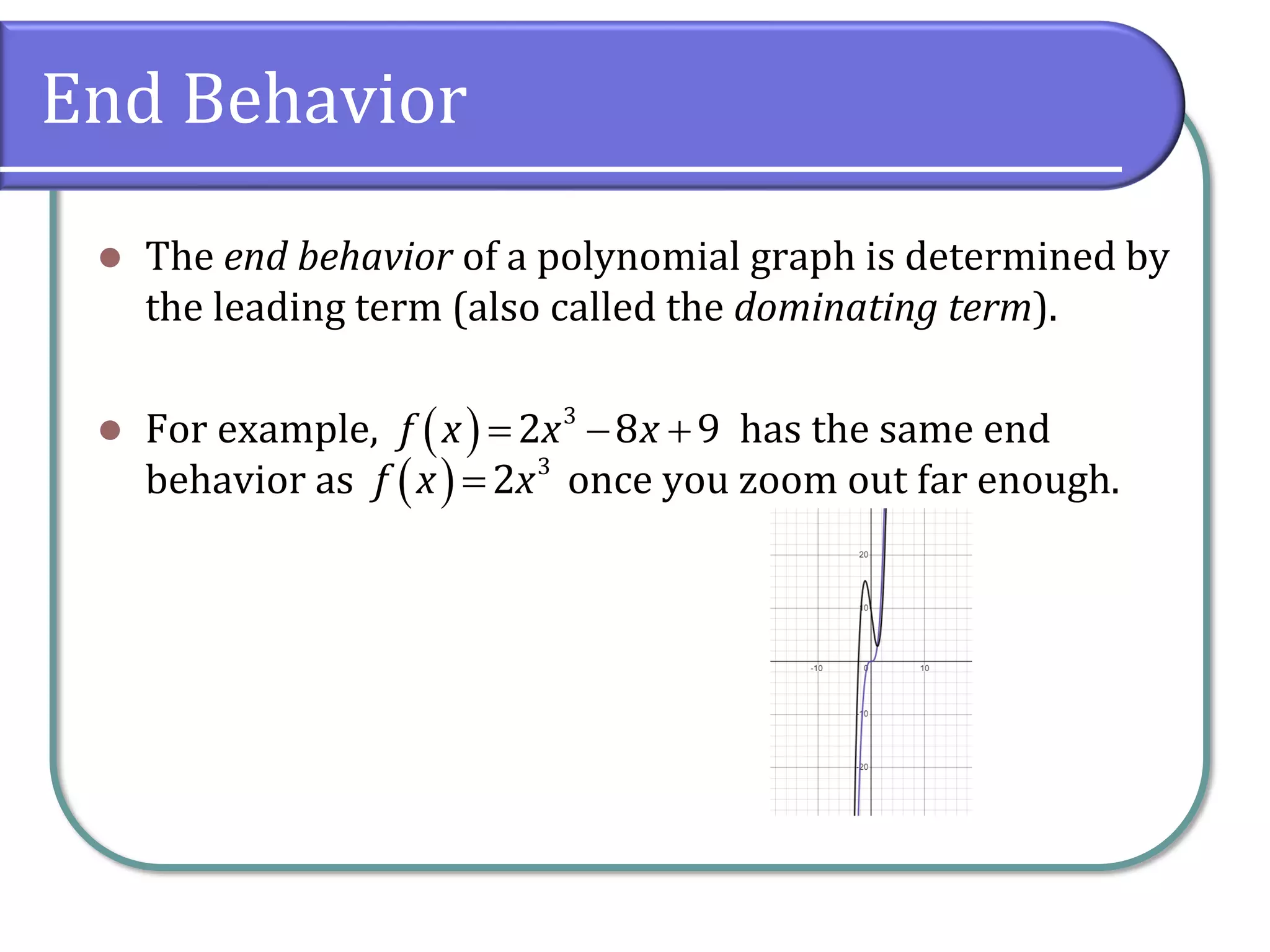 5.2 Power Functions and Polynomial Functions | PDF