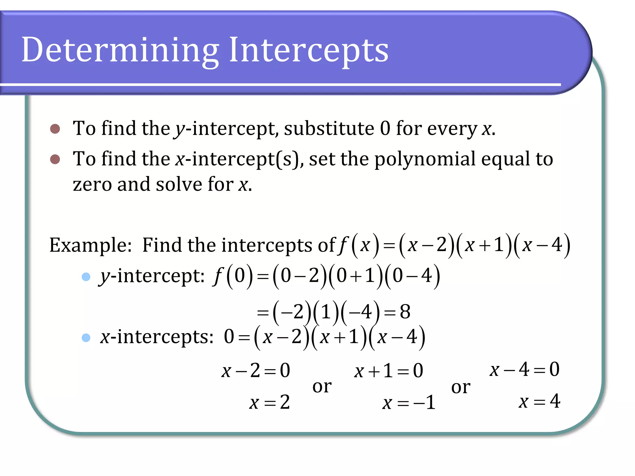 5.2 Power Functions and Polynomial Functions | PDF