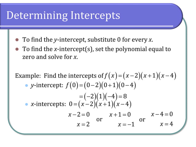 5.2 Power Functions and Polynomial Functions | PPT