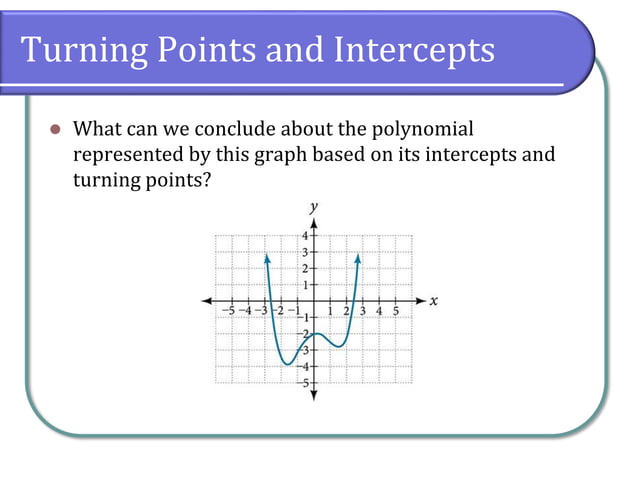5.2 Power Functions and Polynomial Functions | PPT