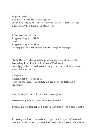 5.5 Assignment Mini Case StudyGetting StartedA l.docx