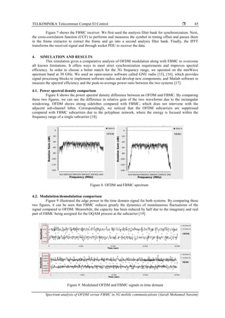 Spectrum analysis of OFDM versus FBMC in 5G mobile communications | PDF | Digital Audio ...