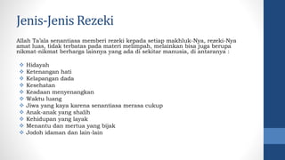 5. Hakikat Rezeki.pptx