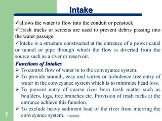 5. Conduits, Intake, Power house and Accessories.ppt