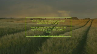 5. biblical character of sin.pptx | Christianity | Religion & Spirituality