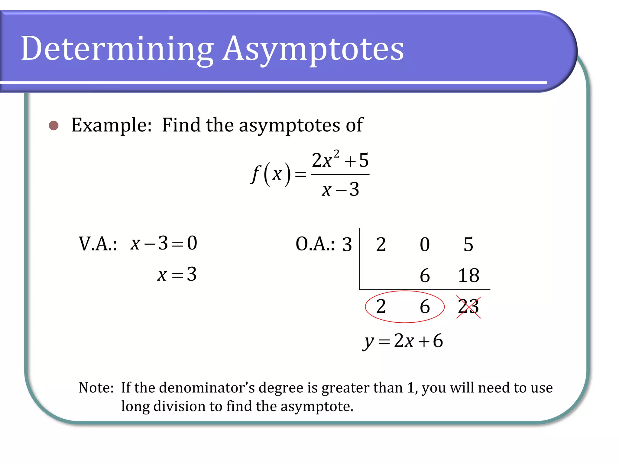 5.6 Rational Functions | PDF