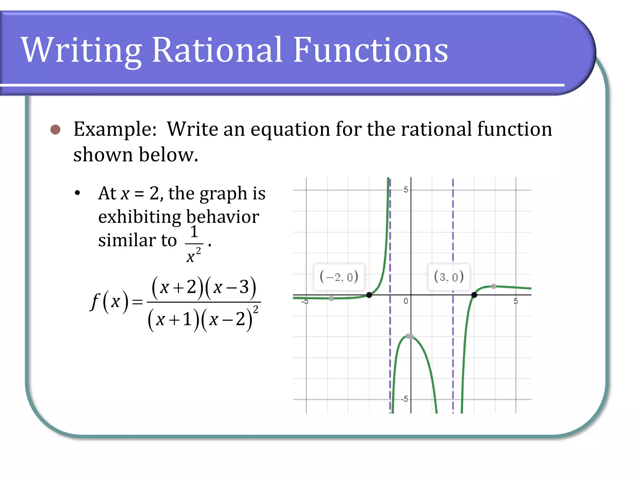 5.6 Rational Functions | PDF