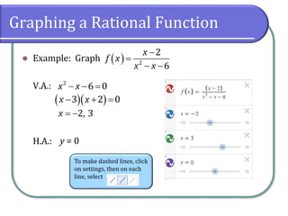 5.6 Rational Functions | PDF