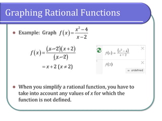 5.6 Rational Functions | PDF