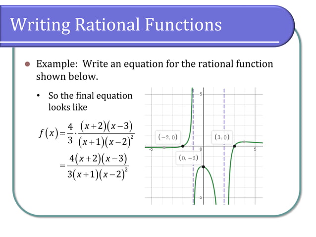 5.6 Rational Functions | PDF | Physics | Science