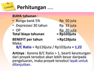 Benefit & Cost Ratio_ Cost Benefit Analysis (CBA) Training | PPTX
