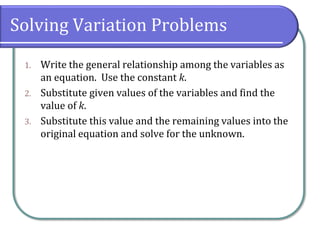 5.8 Modeling Using Variation | PDF