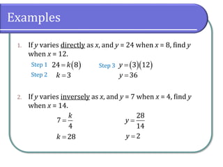 5.8 Modeling Using Variation | PDF