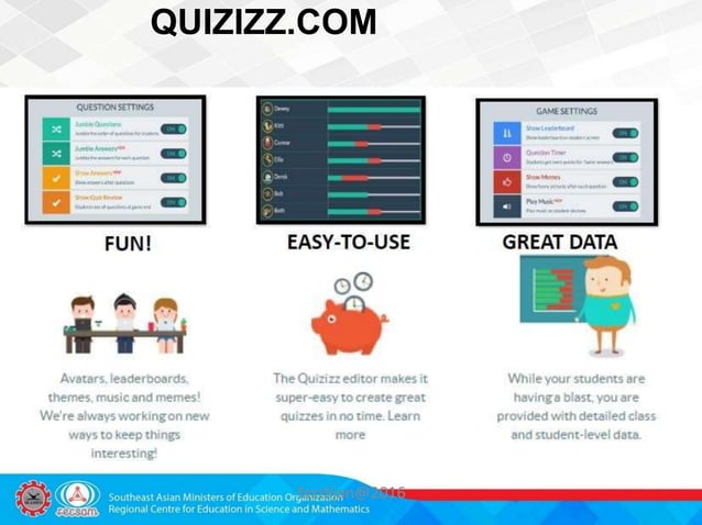 Quizizz.com.pptx | Educational Video Games | Video Game Genres