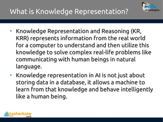 5.-Knowledge-Representation-in-AI_010824.pdf | Artificial Intelligence | Technology & Computing