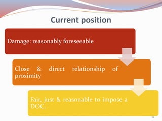 5. NEGLIGENCE - DUTY OF CARE (GENERAL PRINCIPLES).pptx