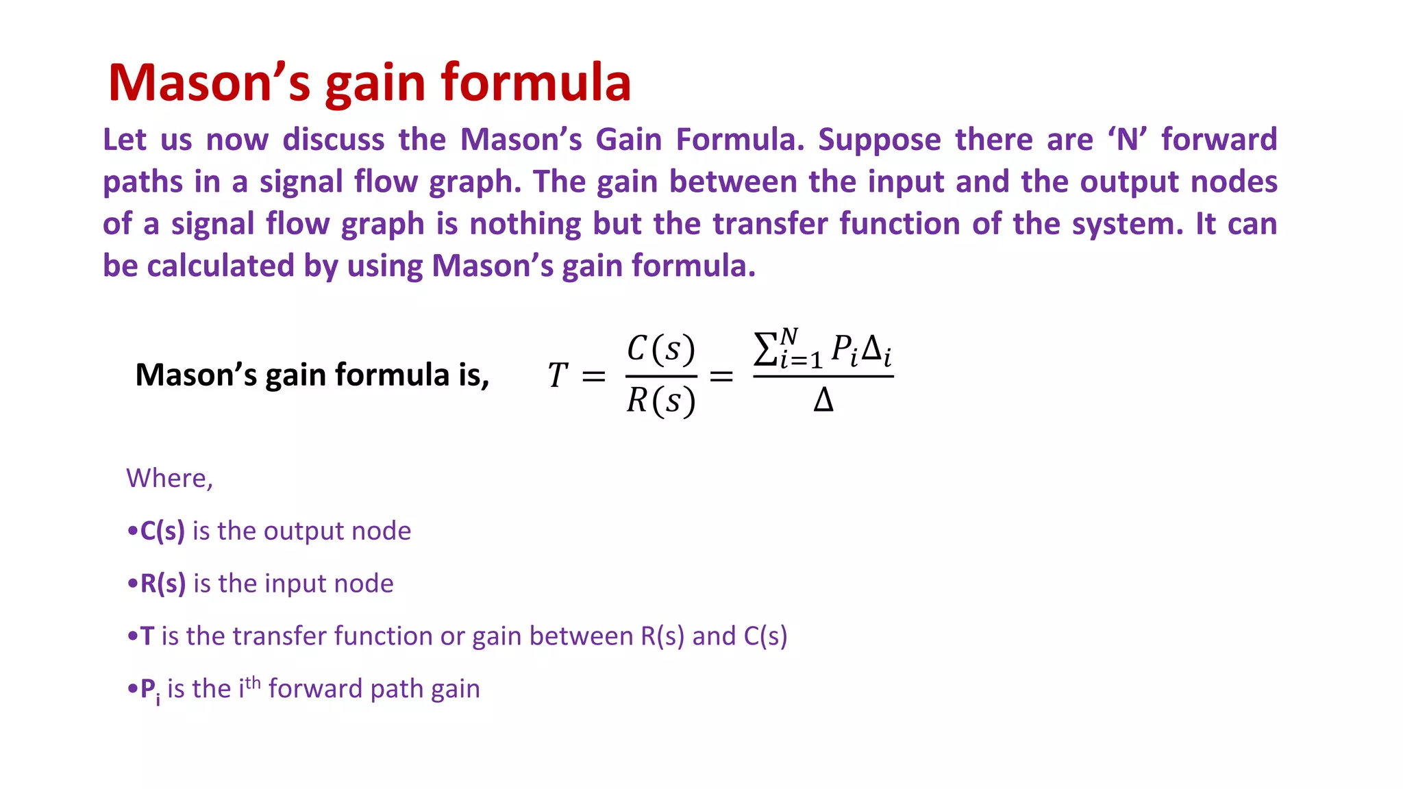 5. Signal flow graph, Mason’s gain formula.pptx